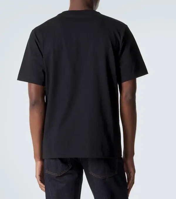 Burberry Ryan Embroidered Cotton T-shirt