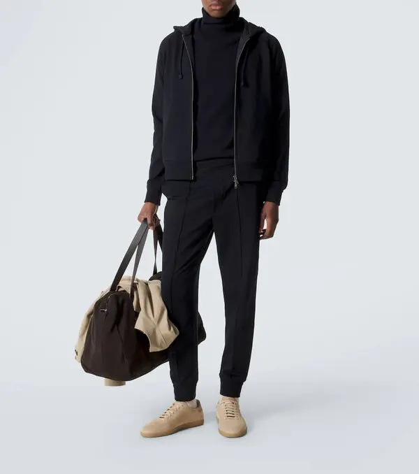 Zegna Cotton-blend Sweatpants