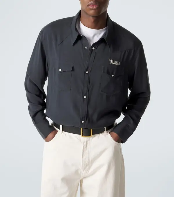 Visvim Four Corners Canvas Shirt