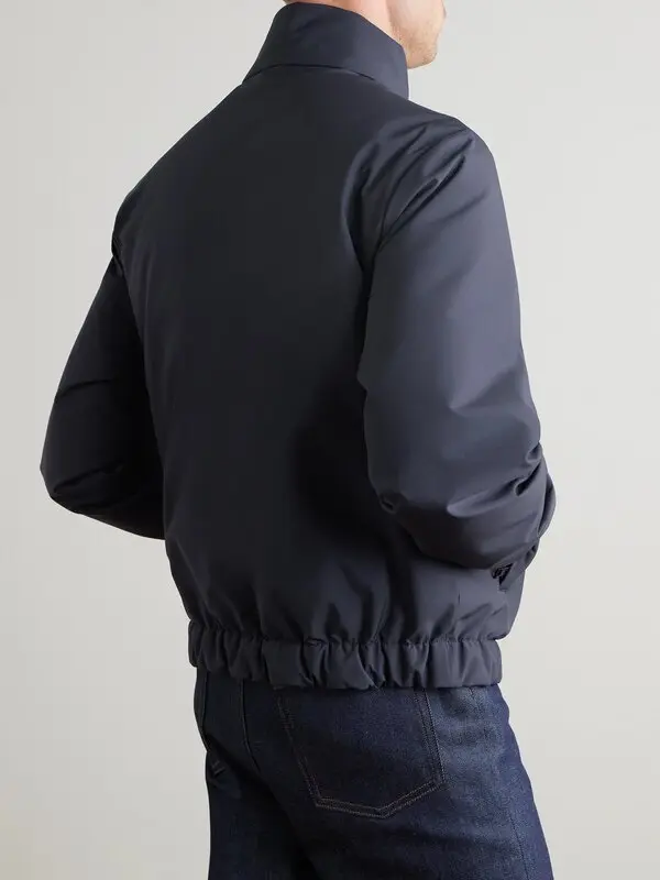 Moncler Luserna Logo-appliquéd Airsoft Down Jacket