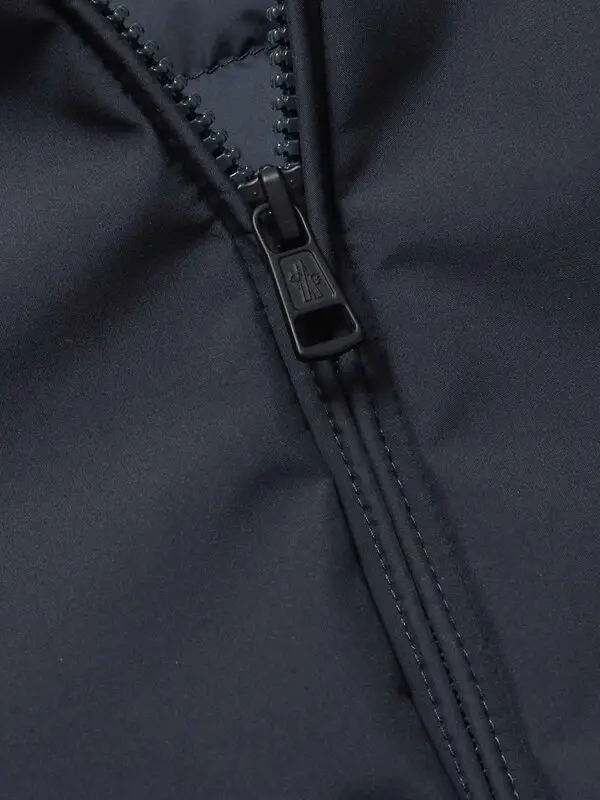Moncler Luserna Logo-appliquéd Airsoft Down Jacket