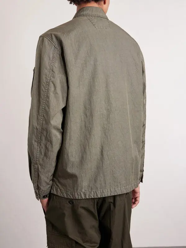 C.P. COMPANY Panama-r Overshirt - Green