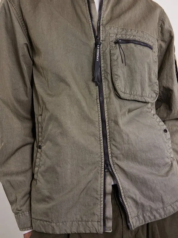 C.P. COMPANY Panama-r Overshirt - Green