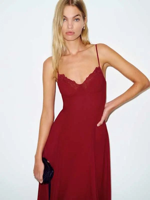 REFORMATION Laia Midi Dress