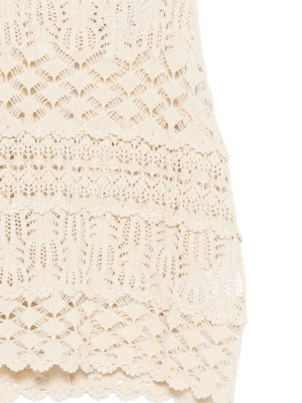 SEMICOUTURE Shelley Cotton Tank Top - White
