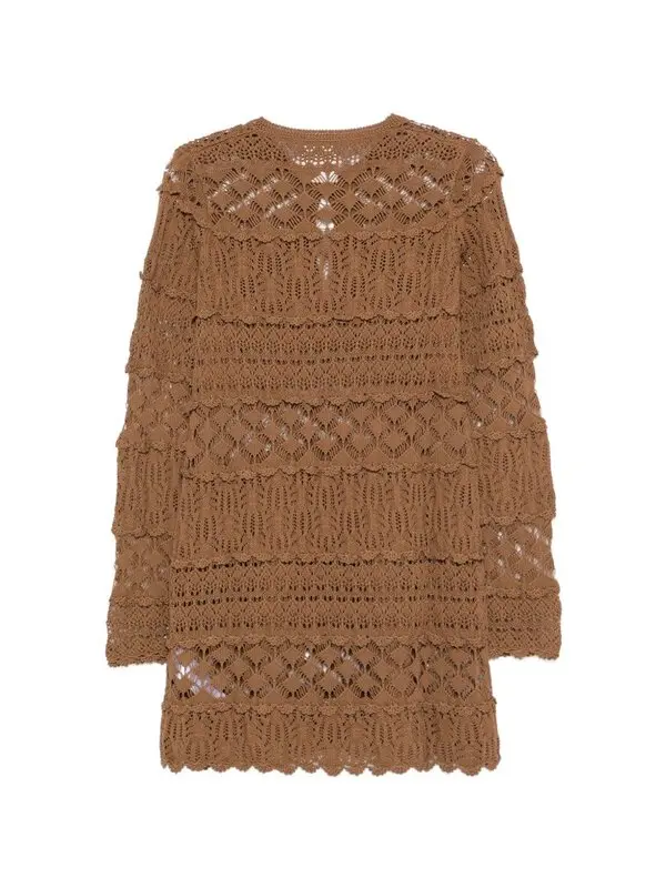 SEMICOUTURE Alvina Cotton Mini Dress
