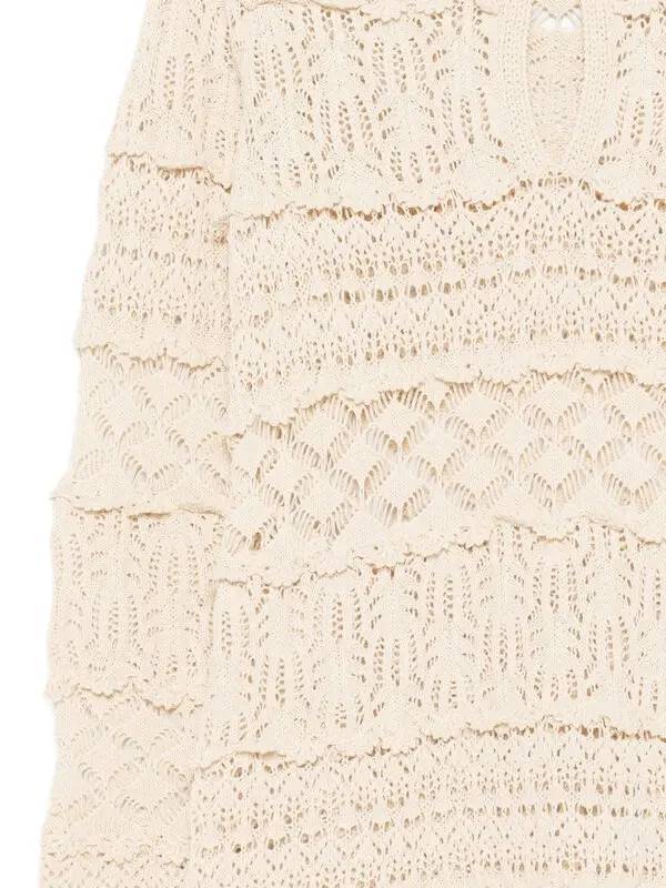SEMICOUTURE Alvina Cotton Mini Dress