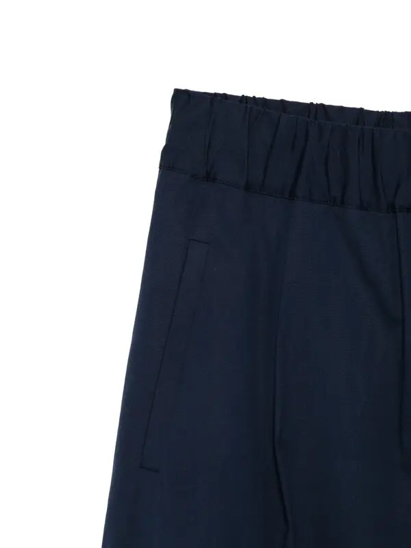 SEMICOUTURE Jhonny Cotton Trousers - Blue