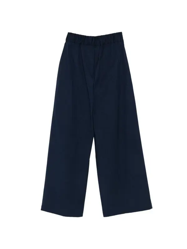 SEMICOUTURE Jhonny Cotton Trousers - Blue