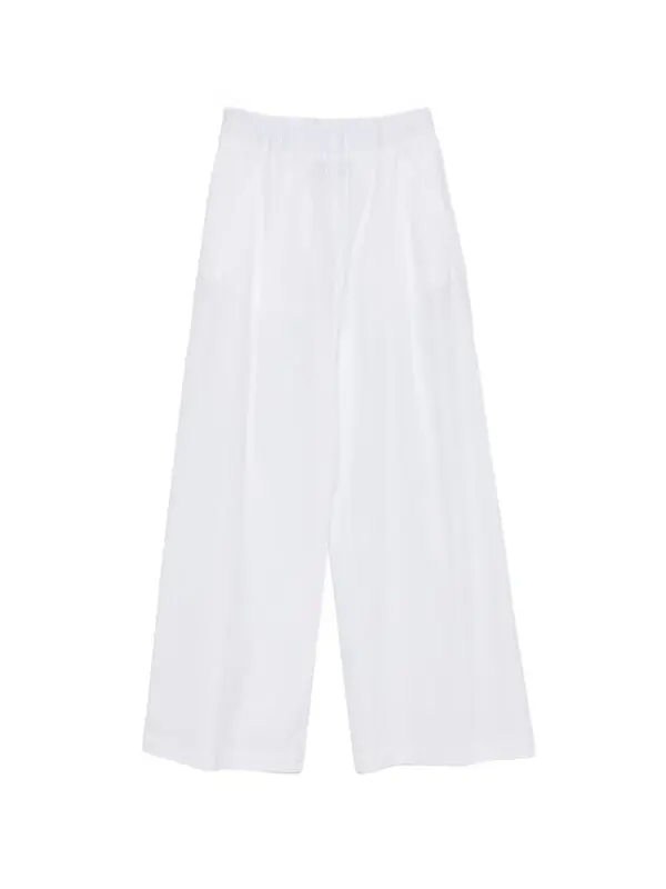 SEMICOUTURE Jhonny Cotton Trousers - White