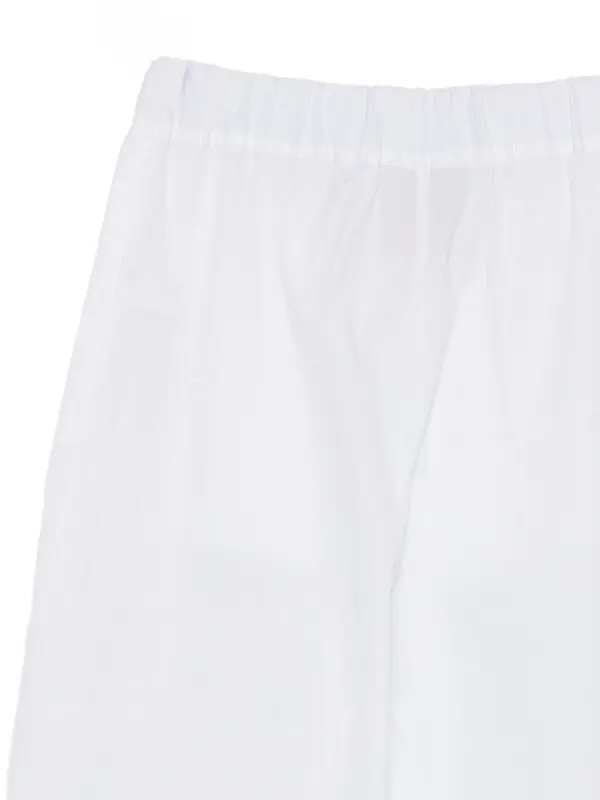 SEMICOUTURE Jhonny Cotton Trousers - White