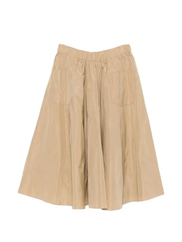 SUSANNE BOMMER Midi Skirt - Beige