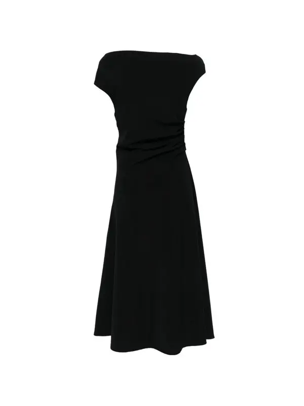 PAROSH Midi Dress - Black