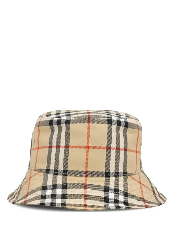 Burberry Cotton Bucket Hat - Beige