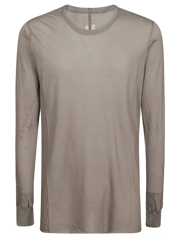 Rick Owens Long-sleeved T-shirt - Grey