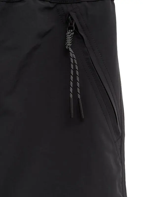 Moncler Technical Froissé Bermuda Shorts - Black
