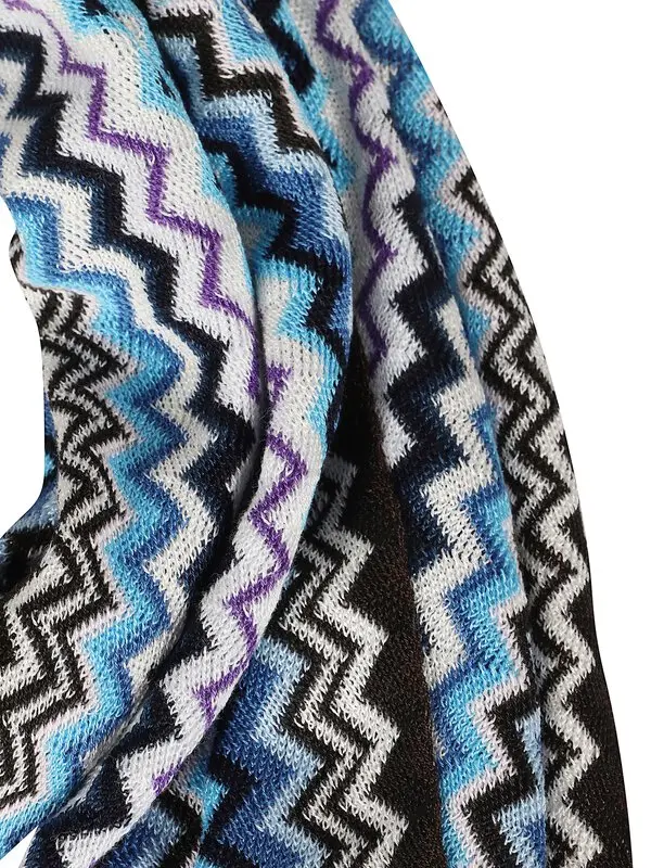 Missoni Multicolored Scarf - Blue