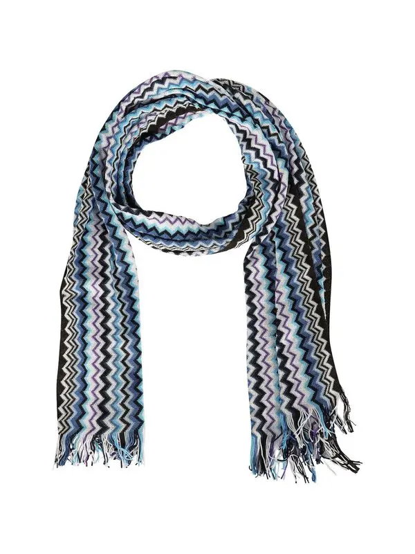 Missoni Multicolored Scarf - Blue