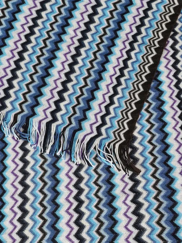 Missoni Multicolored Scarf - Blue