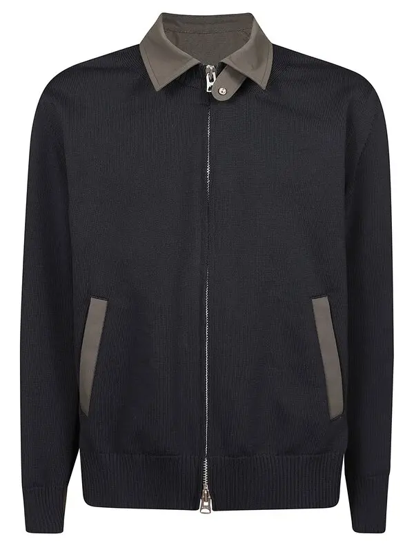 Sacai Zip-up Jacket - Beige