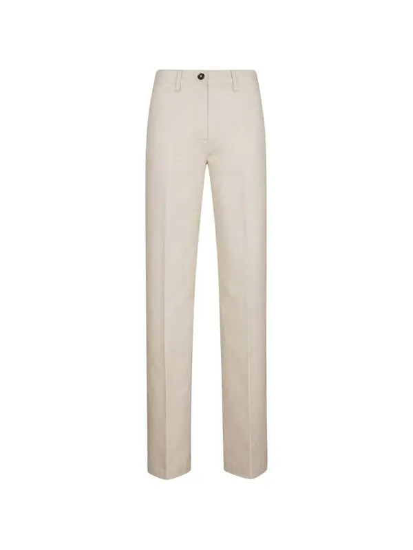 NINE:INTHE:MORNING Logo Trousers - Beige