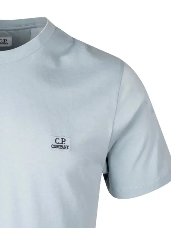 C.P. COMPANY T-shirt With Logo - Sky Blue