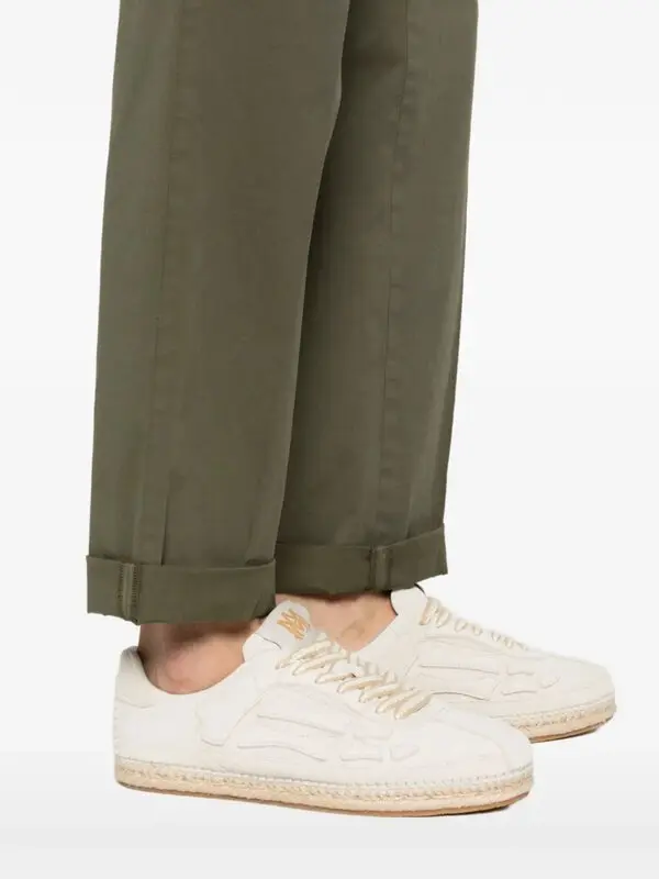DONDUP Regular Chino Gaubert Trousers - Green