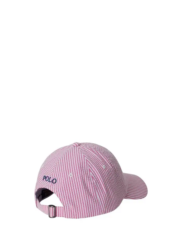 Polo Ralph Lauren Seersucker Cap - Pink