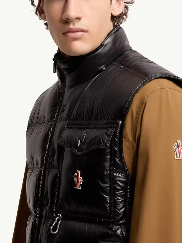 Moncler Uychi Padded Vest - Black