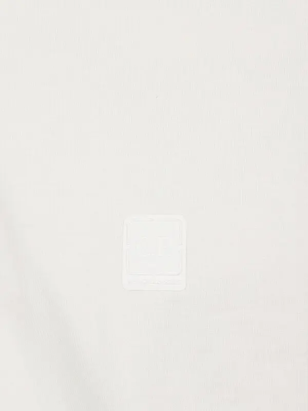 C.P. COMPANY Polo Shirt With Logo - White