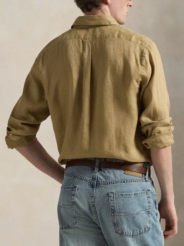 Polo Ralph Lauren Linen Shirt - Beige