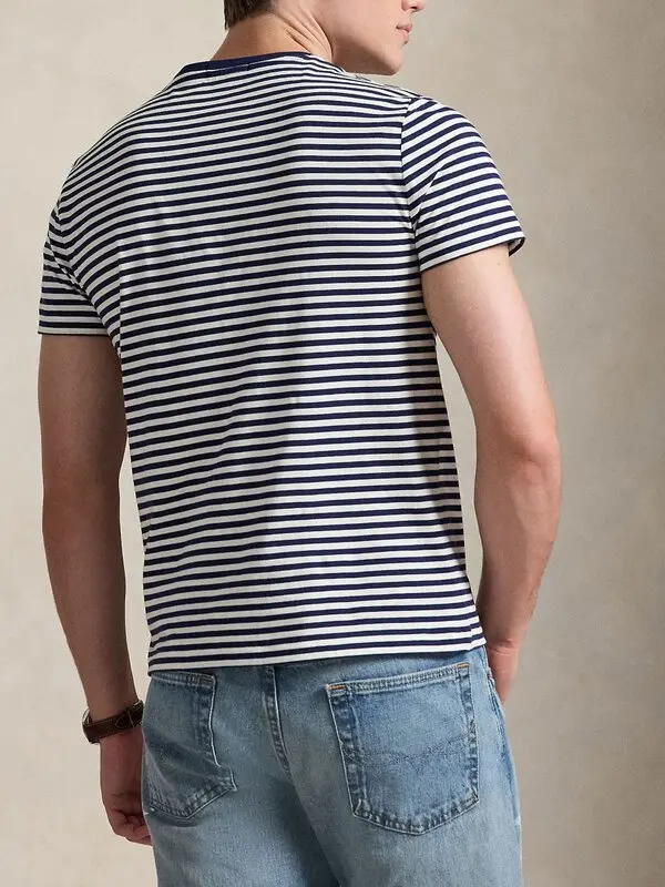 Polo Ralph Lauren Slim Fit Striped T-shirt - Blue