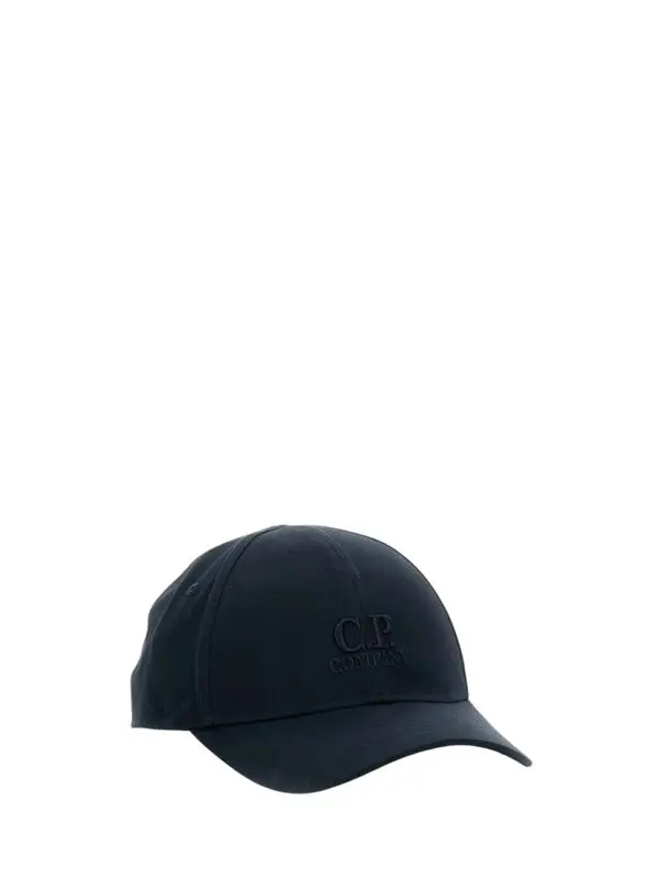 C.P. COMPANY Logo Hat - Blue