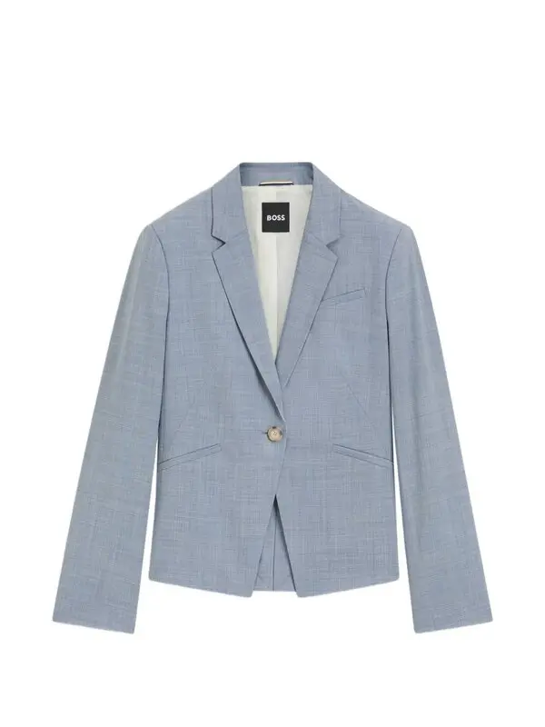BOSS Single-breasted Blazer - Grey