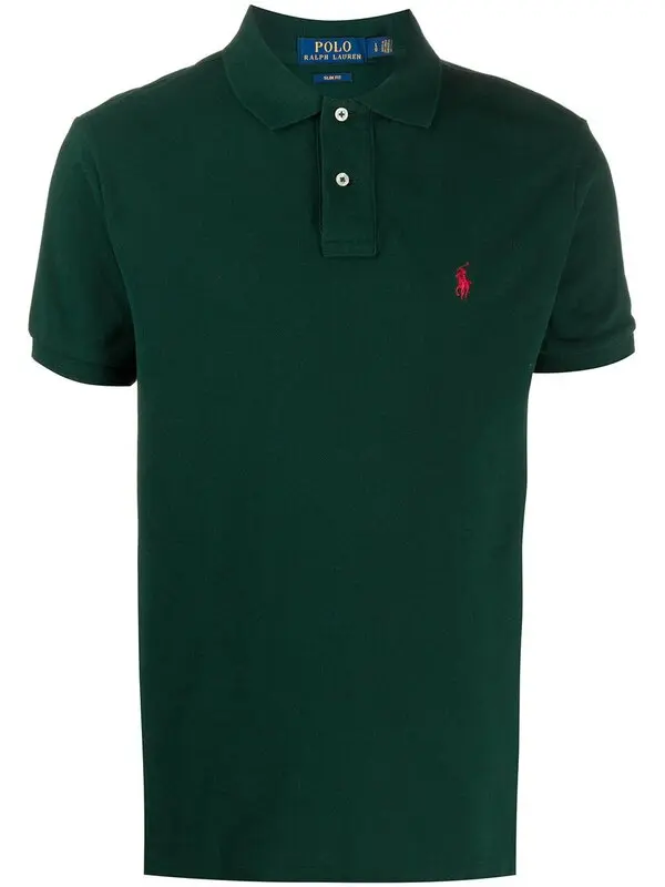 Polo Ralph Lauren Slim Fit Mesh Polo - Green