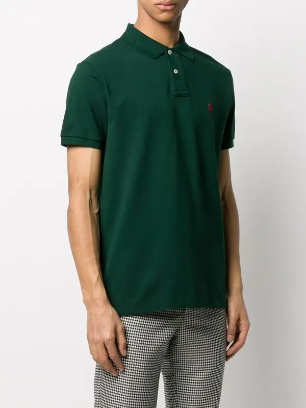Polo Ralph Lauren Slim Fit Mesh Polo - Green