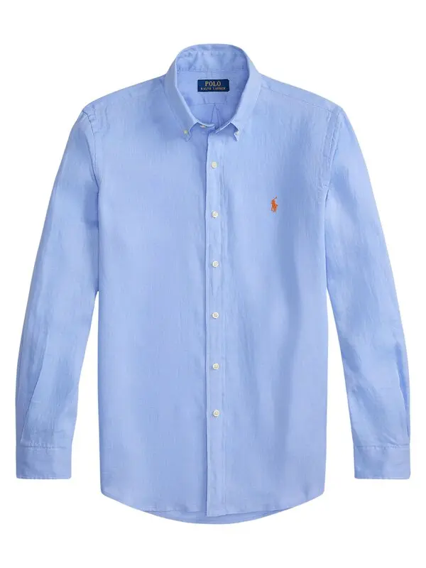 Polo Ralph Lauren Linen Shirt - Sky Blue