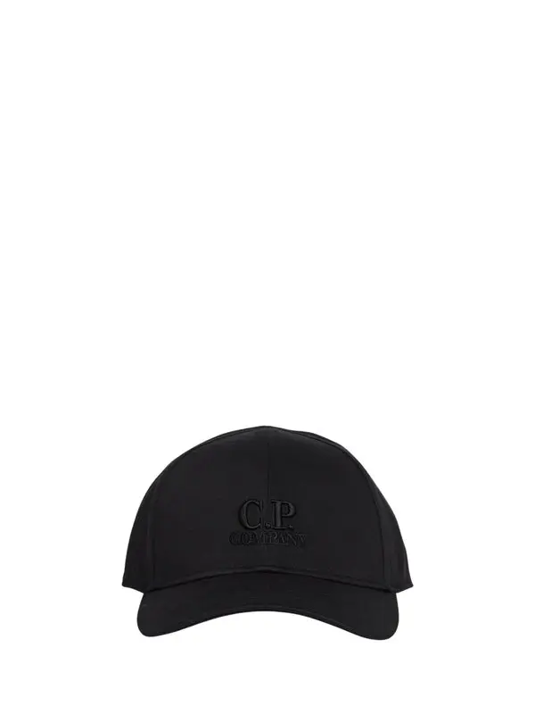 C.P. COMPANY Hat With Logo - Black