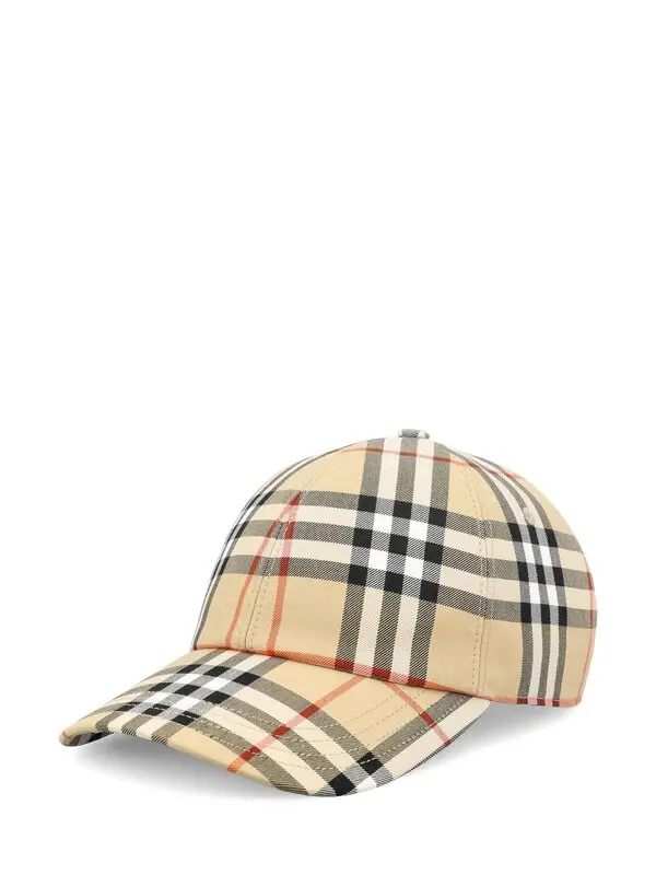 Burberry Cotton Baseball Cap - Beige