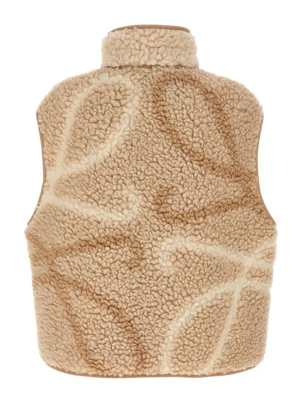 Loewe Anagram Wool Vest - Beige