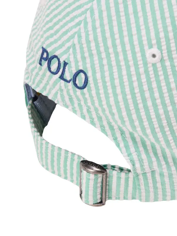 Polo Ralph Lauren Seersucker Cap - Green