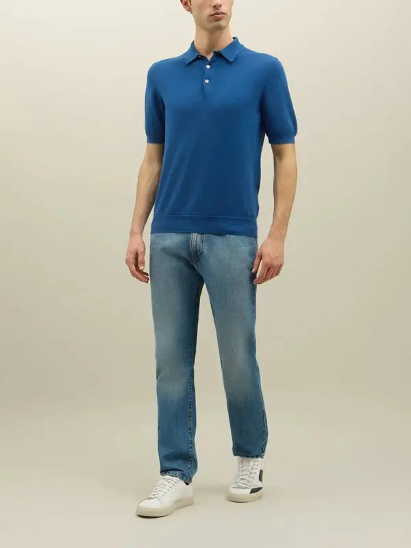 Boglioli Short-sleeved Polo Shirt