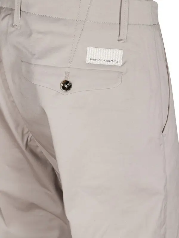 NINE:INTHE:MORNING Fold 2 Chino Pants - Grey