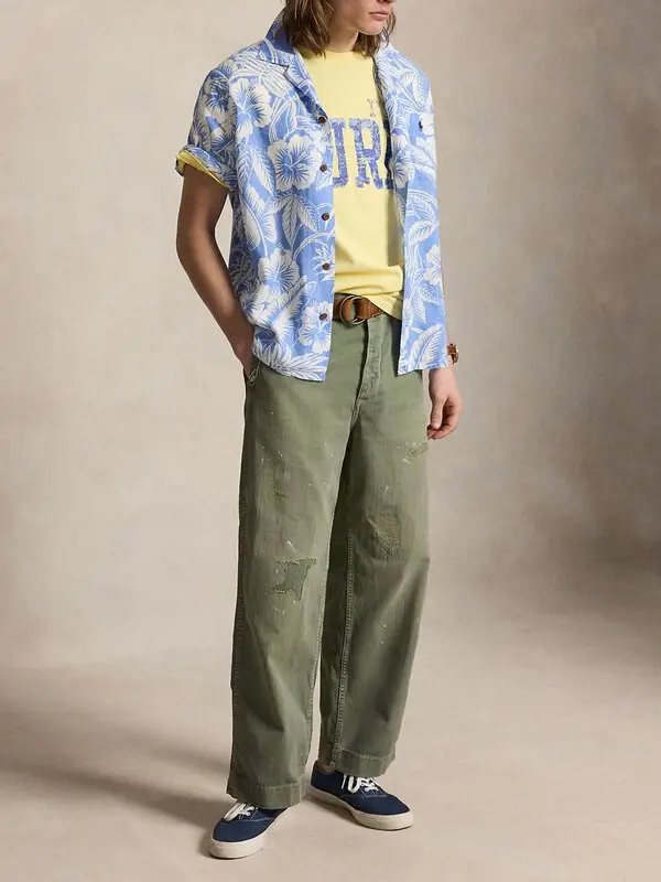 Polo Ralph Lauren Tropical Print Shirt - Blue