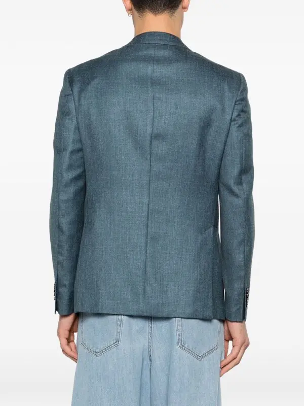 LUIGI BIANCHI Wool, Silk, And Linen Jacket