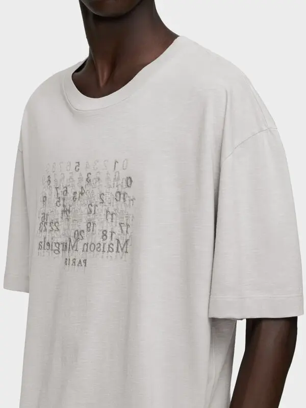 MAISON MARGIELA Numerical T-shirt - Grey