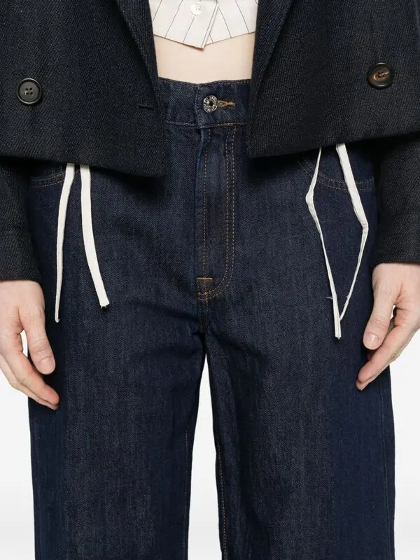 7 For All Mankind Stovepipe Straight Denim Jeans