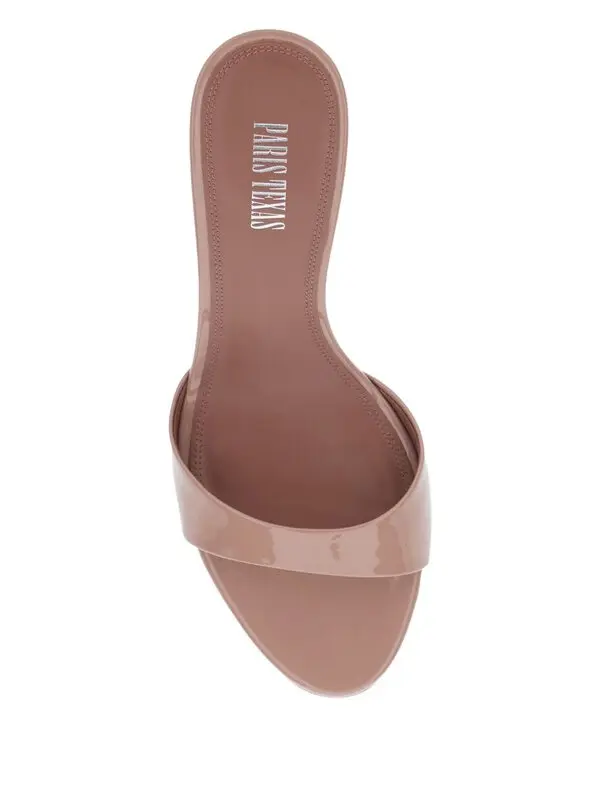 Paris Texas Lidia Patent Leather Stiletto Sandals - Pink