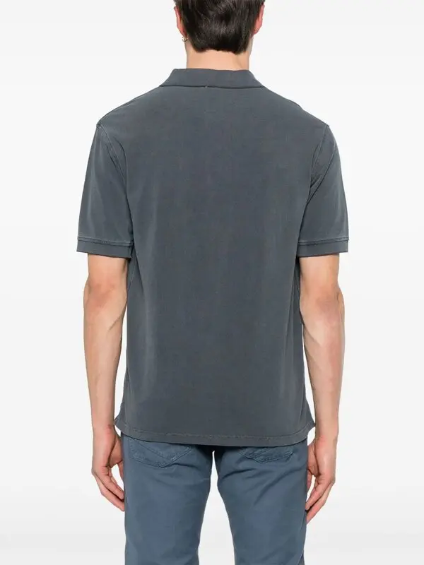 Herno Logo Cotton Polo Shirt