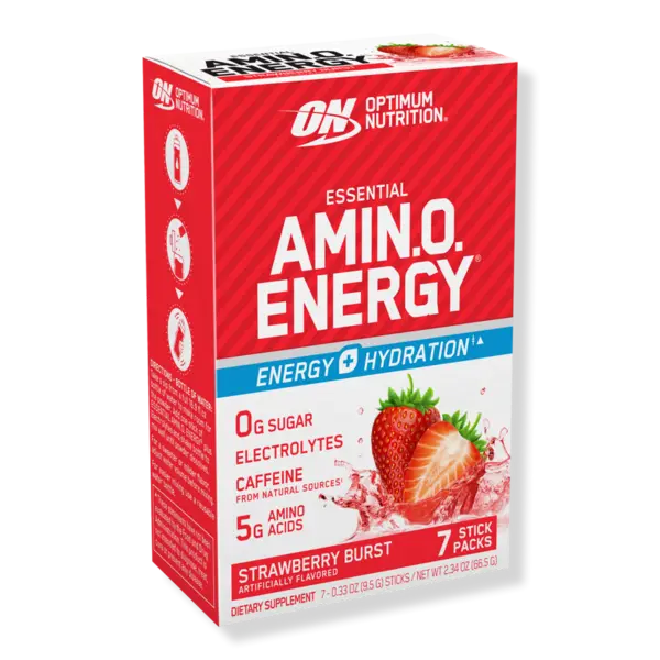 OPTIMUM NUTRITION Amino Energy Stickpacks Strawberry Burst - One-color